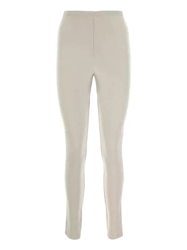 Prada Logo-triangle Leggings - Neutrals