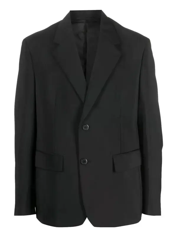 Prada Single-breasted Blazer - Black