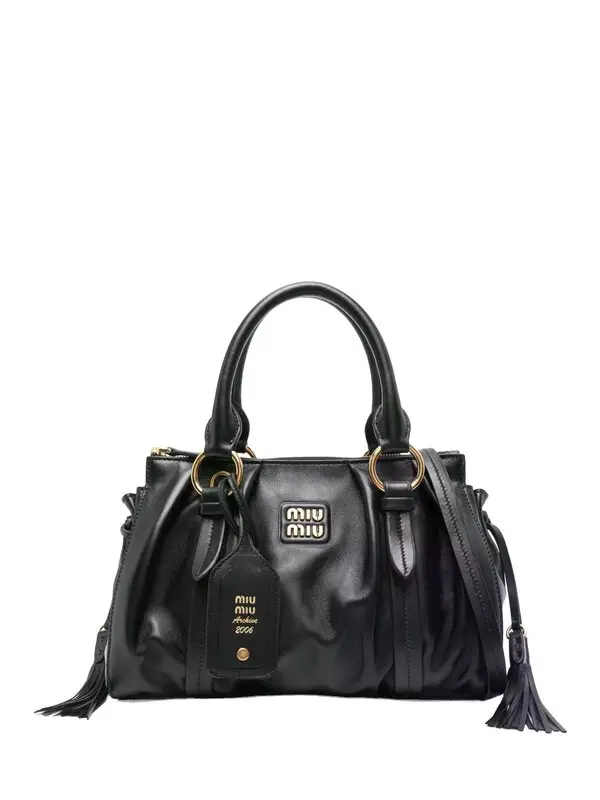 Miu Miu Joie Tote Bag - Black