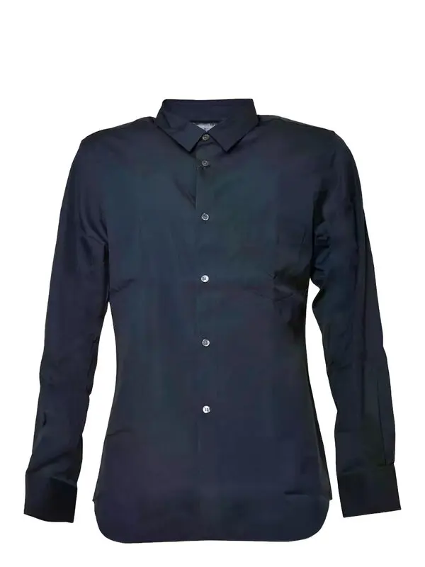 Comme Des Garçons Wool Shirt - Blue