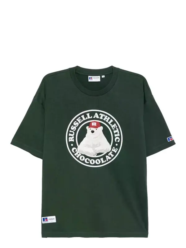 CHOCOOLATE Graphic-print T-shirt - Green