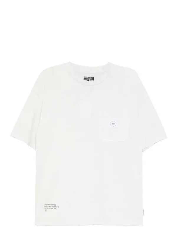 Izzue Logo Patch T-shirt - White