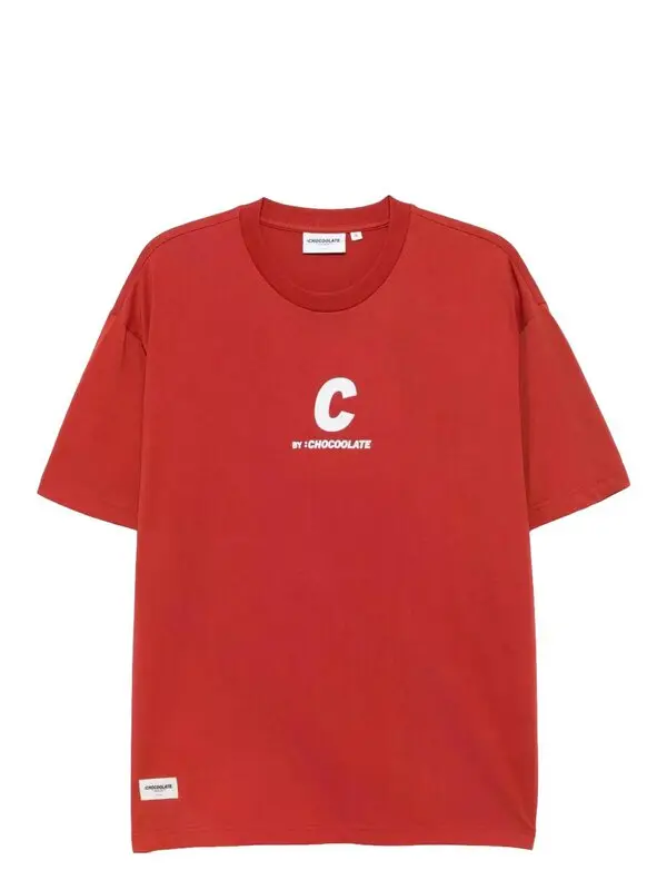 CHOCOOLATE Logo-print T-shirt - Red