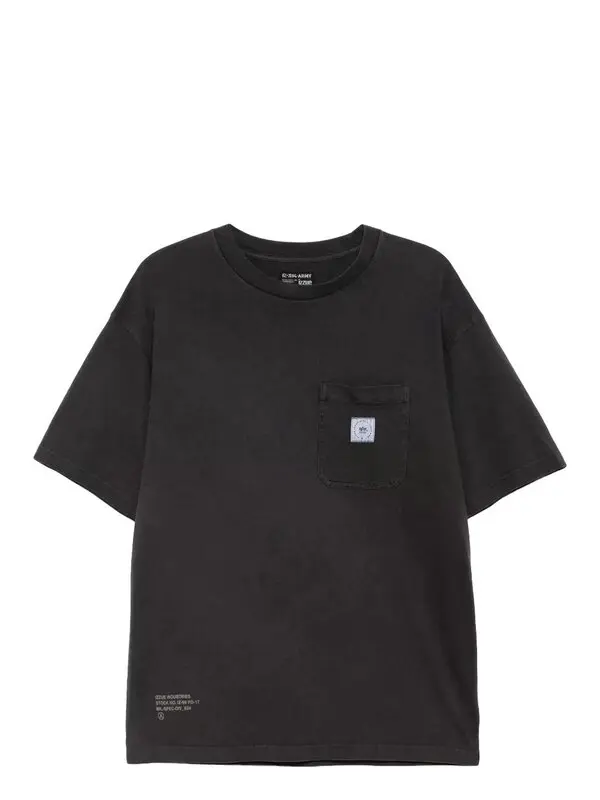 Izzue Logo-patch T-shirt - Bkx