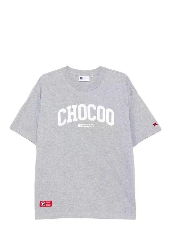 CHOCOOLATE Logo-print T-shirt - Grey