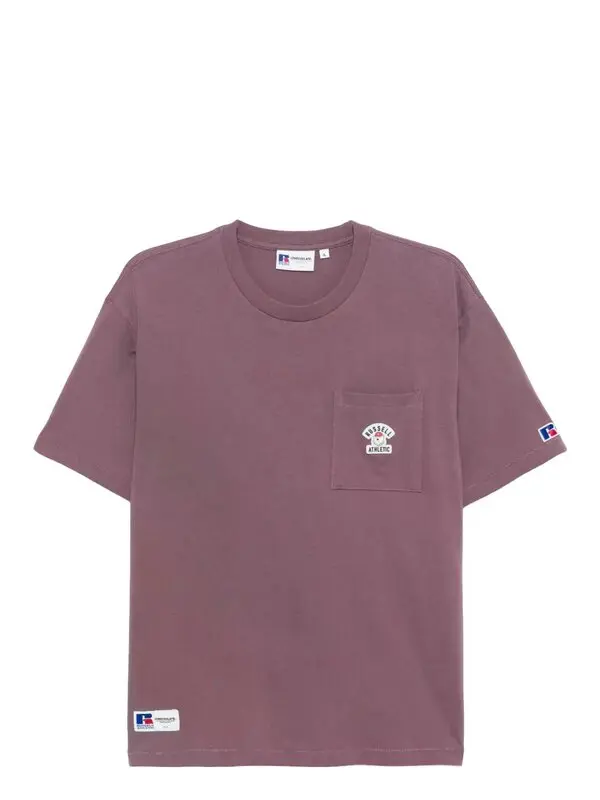 CHOCOOLATE Pocket T-shirt - Purple
