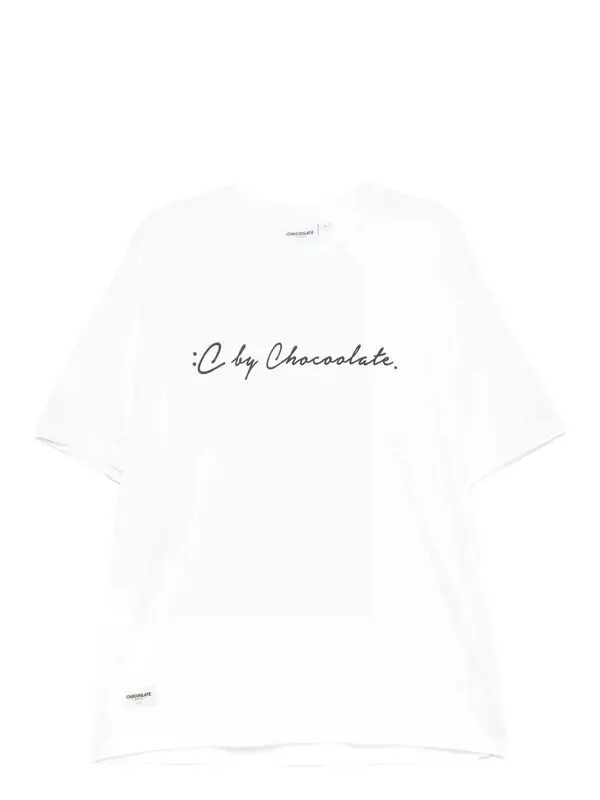 CHOCOOLATE Logo-printed T-shirt - White