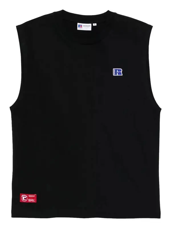 CHOCOOLATE Logo-patch Vest - Black