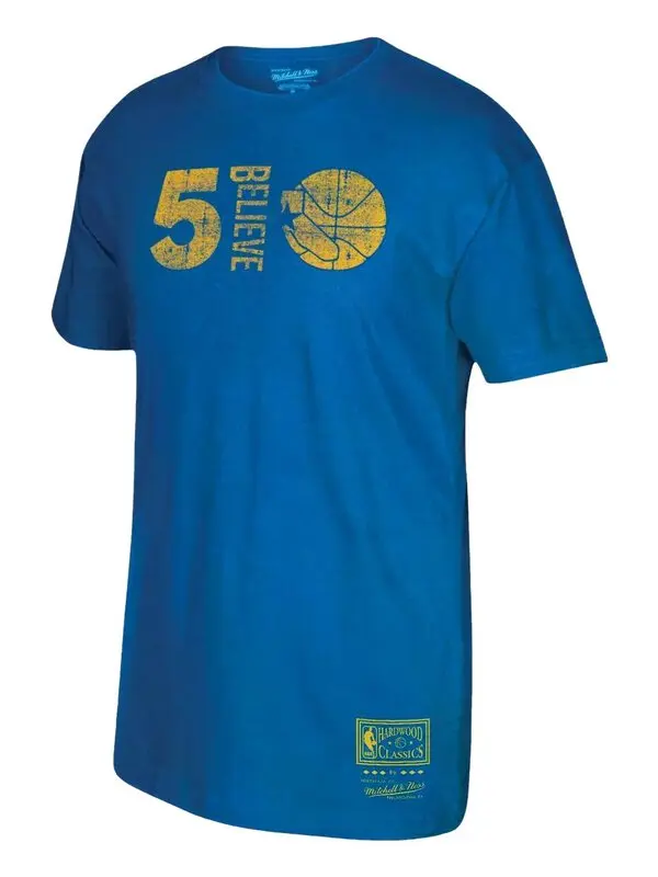 Mitchell & Ness Nba Golden State Warriors Believe T-shirt - Blue