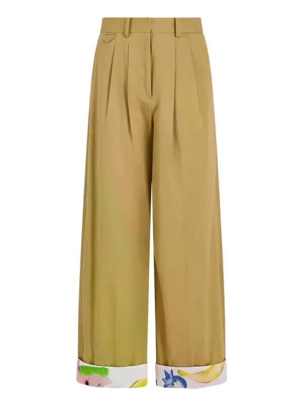 Rosie Assoulin Pleated Trousers - Neutrals