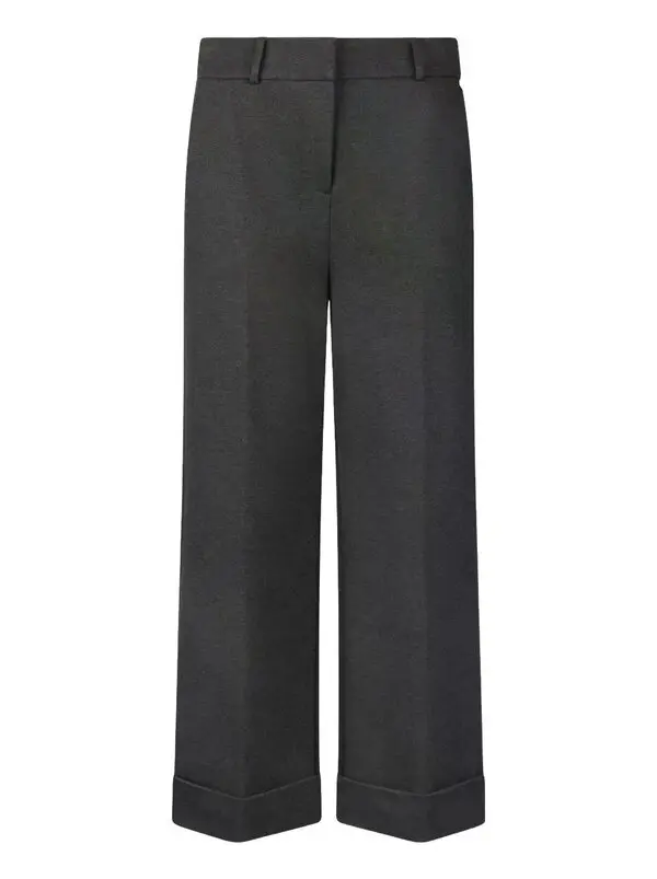 Liu Jo Pressed-crease Trousers - Grey