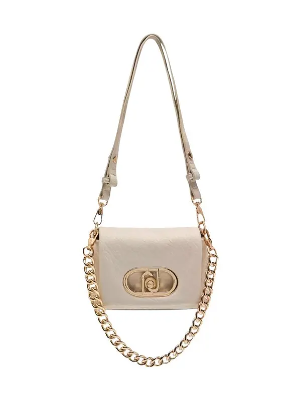 Liu Jo Small Lapuffy Chain-strap Shoulder Bag - Neutrals