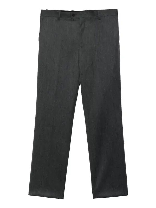 TONYWACK Wool Tailored Trousers - Grey