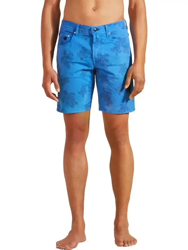 Vilebrequin Ronde Des Tortues Shorts - Blue