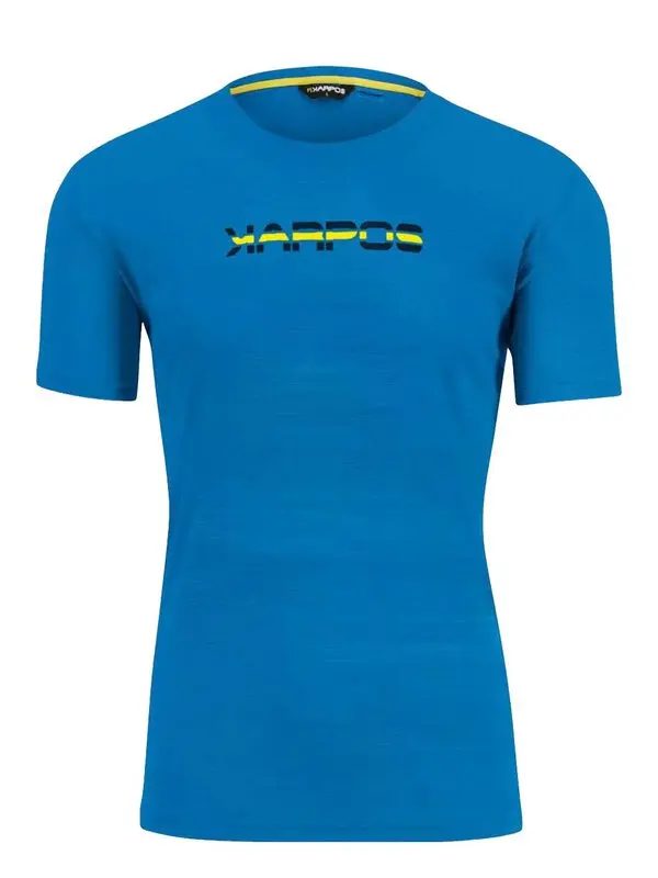 KARPOS Logo-print T-shirt - Blue