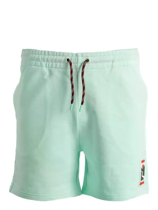 Casablanca Logo-appliqué Drawstring Shorts - Green