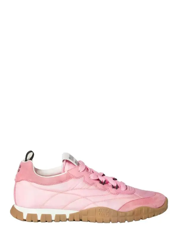 Miu Miu Tyre Sneakers - Pink