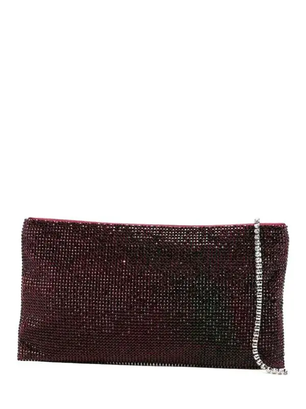 Benedetta Bruzziches La Petite Your Best Friend Clutch Bag - Red