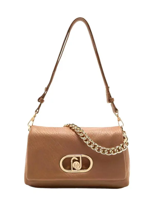 Liu Jo Logo-plaque Chain-strap Shoulder Bag - Brown