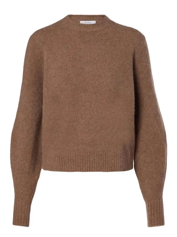 Max Mara Harlem Cashmere-blend Turtleneck Sweater - Brown