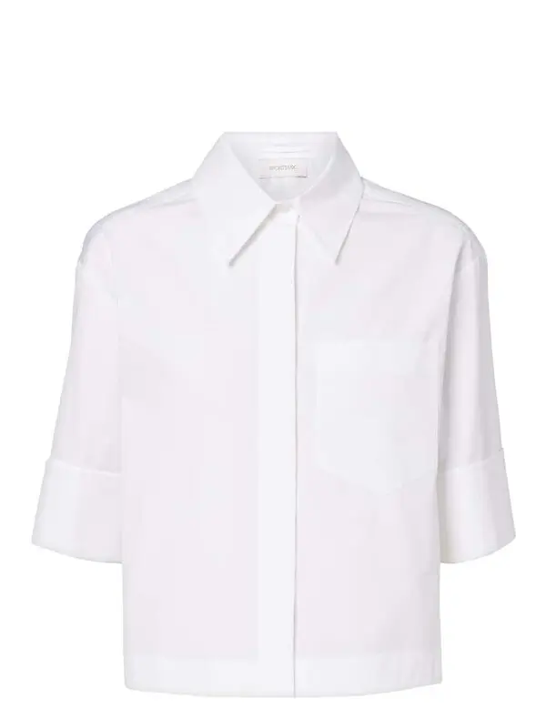 Sportmax Eliot Cotton Shirt - White