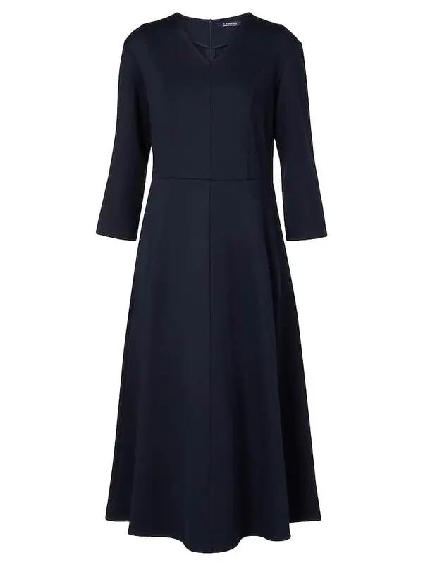 Max Mara Orione Midi Dress - Blue