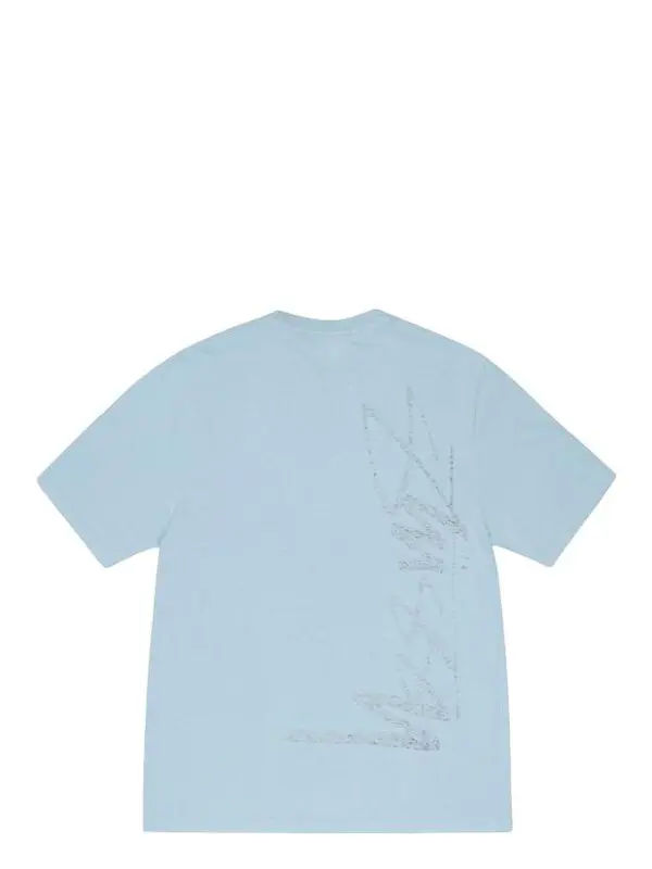 StÜssy C Thru Pigment Dyed Tee Shirt - Baby Blue