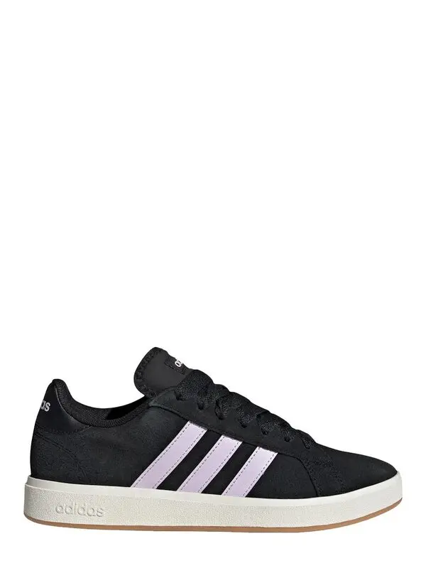 Adidas Grand Court Base 00s Sneakers - Core Black/ice Lavender/off White