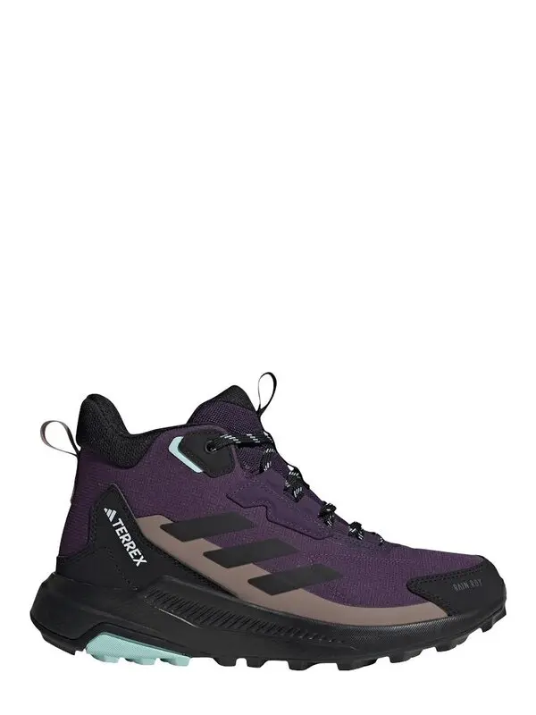 Adidas Terrex Anylander Mid Rain.rdy Sneakers - Aurora Plum/core Black/trace Brown