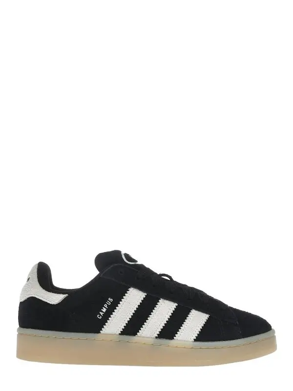 Adidas Campus 00s Camp Sneakers - Core Black/cream White/gum