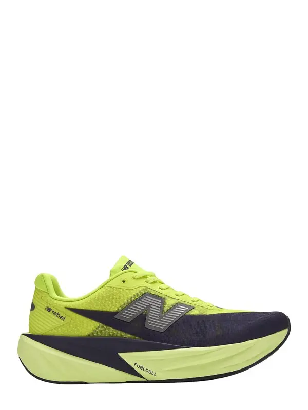 NEW BALANCE Fuelcell Rebel V5 - Alkaline Green With Boysenberry And Dark Silver Metallic