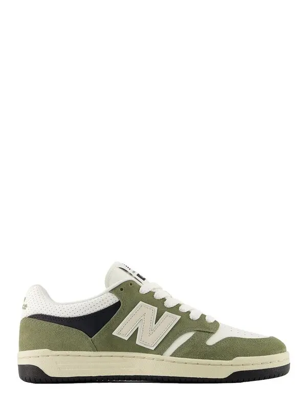 NEW BALANCE 480 Sneakers - Dark Olivine/sea Salt
