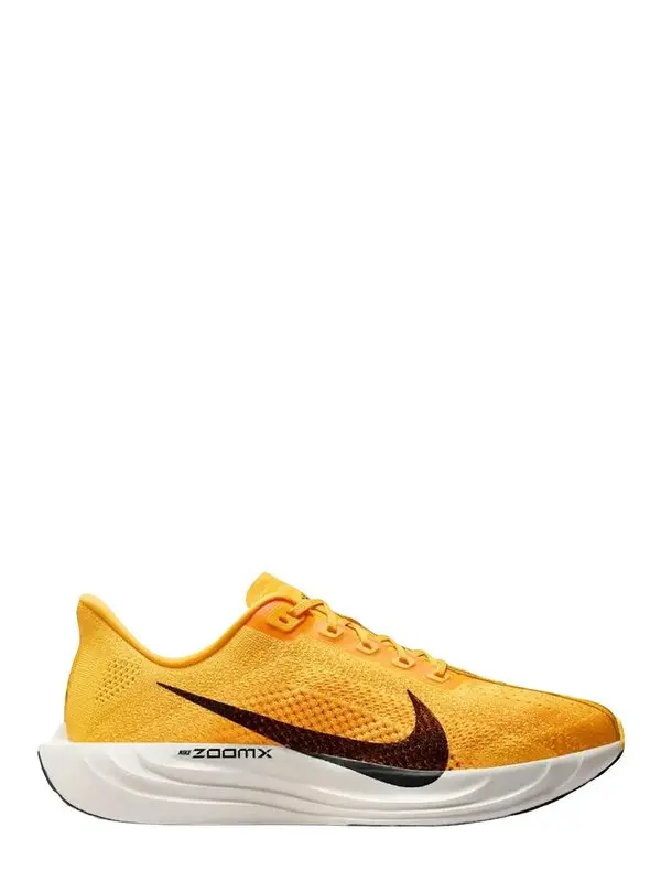 Nike Zoomx Pegasus Plus Modern Mayfly Sneakers - University Gold/black/laser Orange