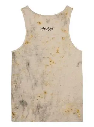 PUMA Asap Rocky Graphic Crew Neck Tank Top - Putty/aop
