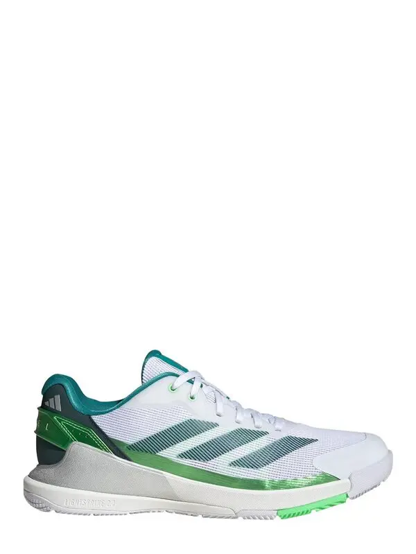Adidas Crazyquick Padel - Cloud White/aurora Ivy/lime Burst