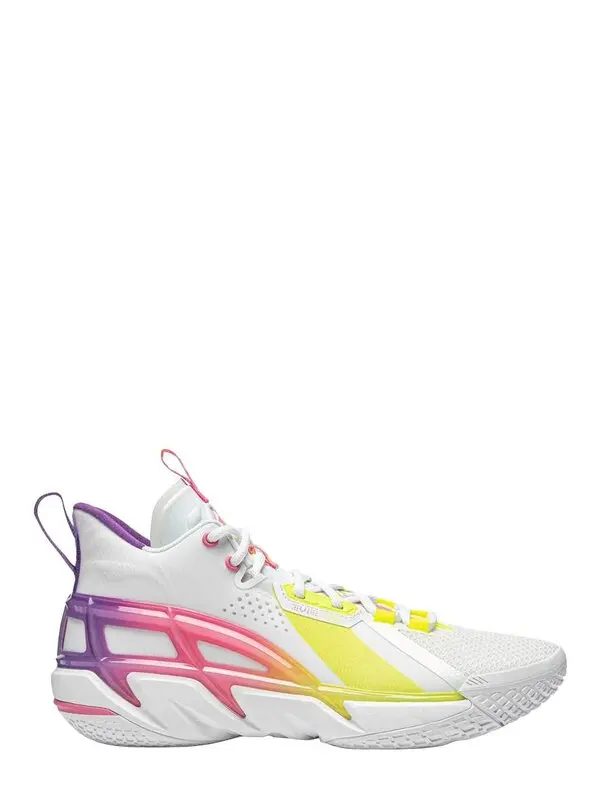 LI-NING Badfive 4 - White/yellow/pink