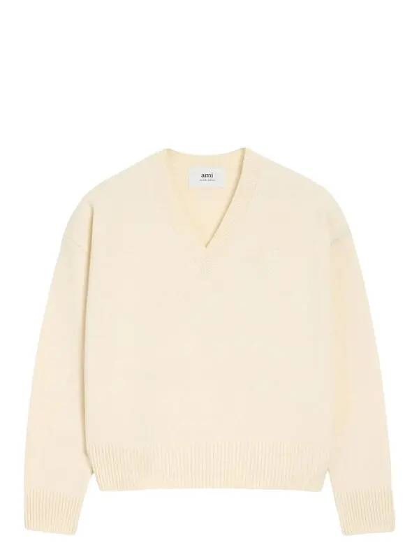 Ami Adc Sweater - Beige