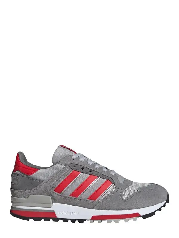 Adidas Zx 600 Athletic Sneakers - Grey Three/better Scarelet Red/grey Two