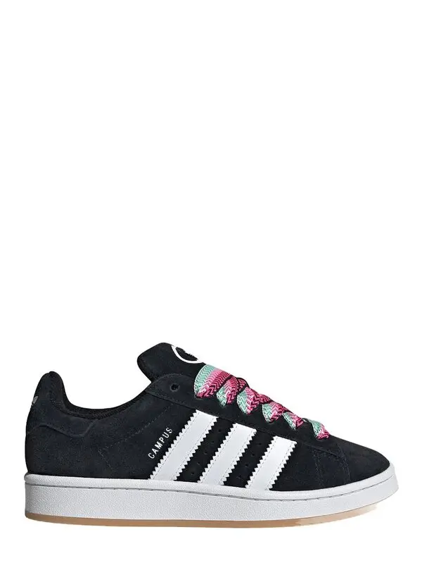 Adidas Campus 00s Camp Sneakers - Core Black/lucid Pink/cloud White