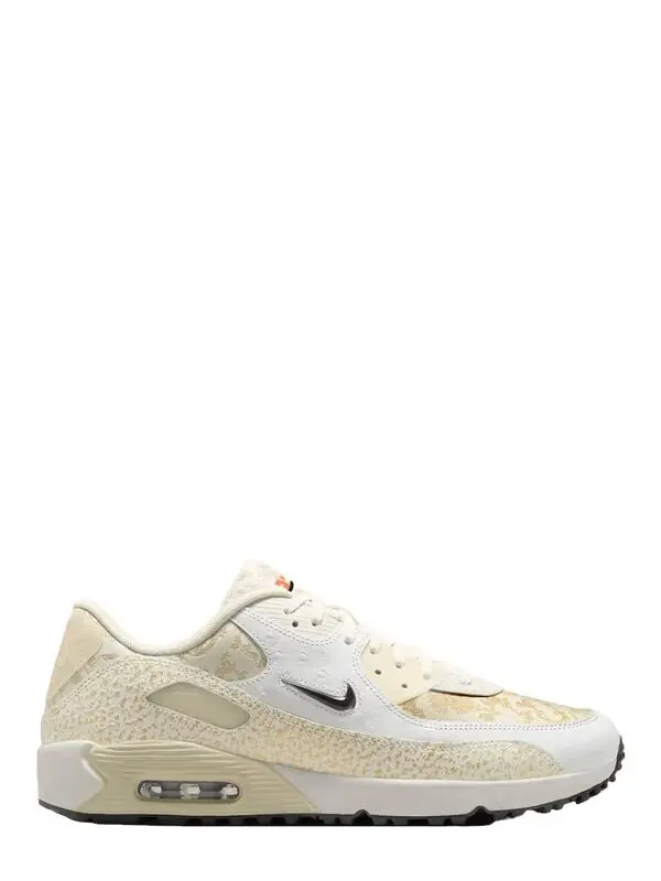 Nike Air Max 90 Golf The Open Championship Sneakers - White/metallic Gold/sail