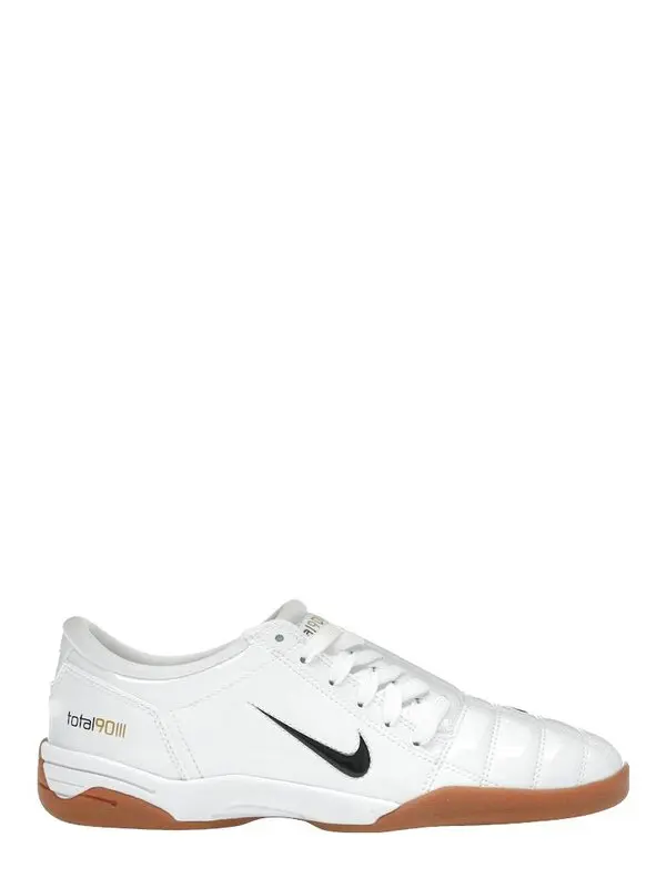Nike Total 90 Iii Patent Sneakers - White/metallic Gold