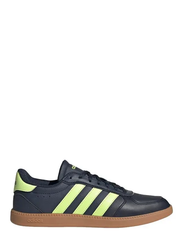 Adidas Breaknet Sleek Gum Sneakers - Legend Ink/hi/res Yellow