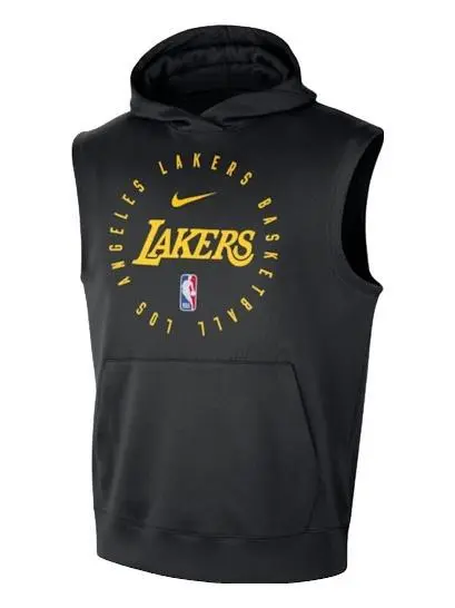 Nike Nba Los Angeles Lakers Drifit Loose Fit Sleeveless T-shirt - Black/yellow