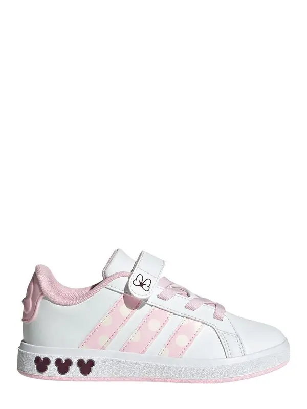 Adidas Grand Court Disney Minnie Mouse Sneakers - Cloud White/clear Pink/chalk White