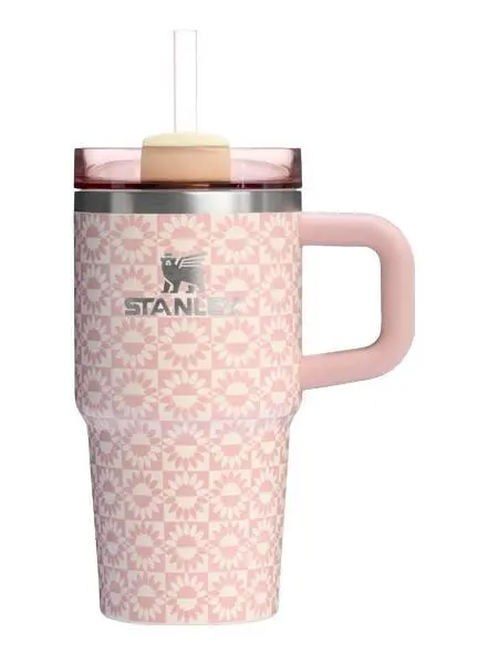 STANLEY Flowstate Quencher 20oz Tumbler - Peach Whip Sunflower