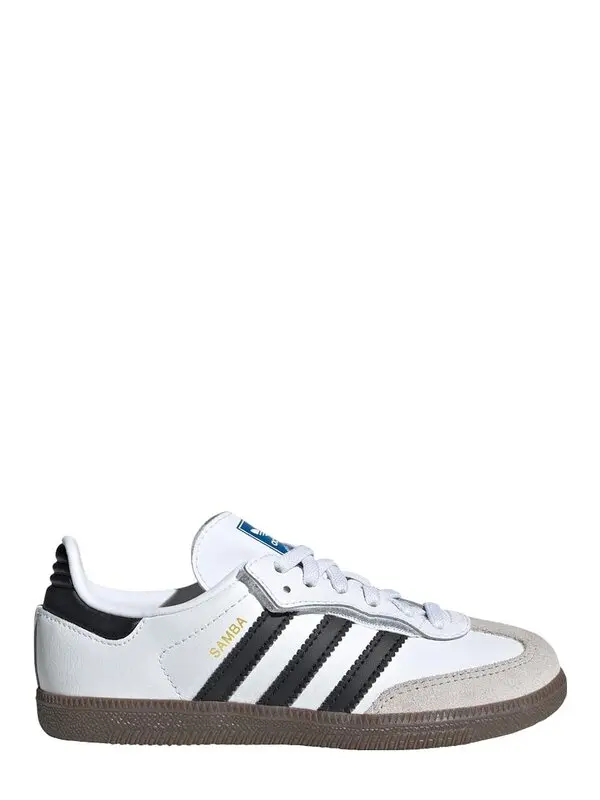 Adidas Samba Og Comfort Closure Sneakers - Cloud White/core Black/gum