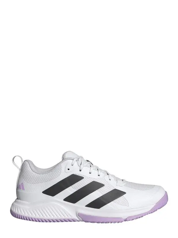 Adidas Court Team Bounce 2.0 Sneakers - Cloud White/core Black/powder Plum