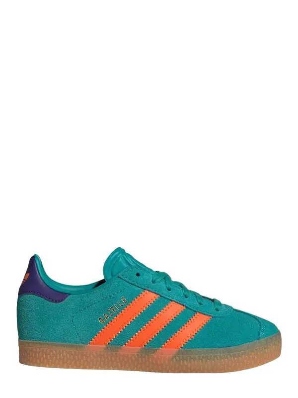 Adidas Gazelle Sneakers - Pure Teal/impact Orange/collegiate Purple