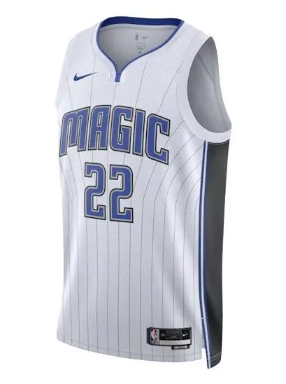 Nike Nba Orlando Magic Franz Wagner Association Edition Swingman Drifit Jersey - White/blue/black