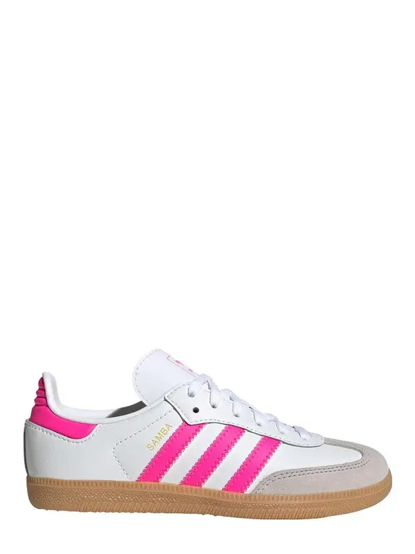 Adidas Samba Og Sneakers - Cloud White/lucid Pink/gum